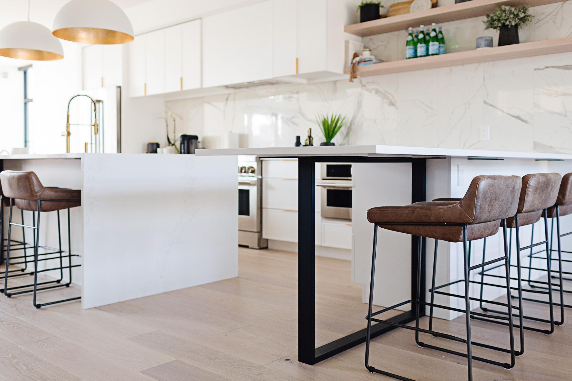 Iron River Surfaces Project - Brushed Oak North Shore | Kentwood Flooring
