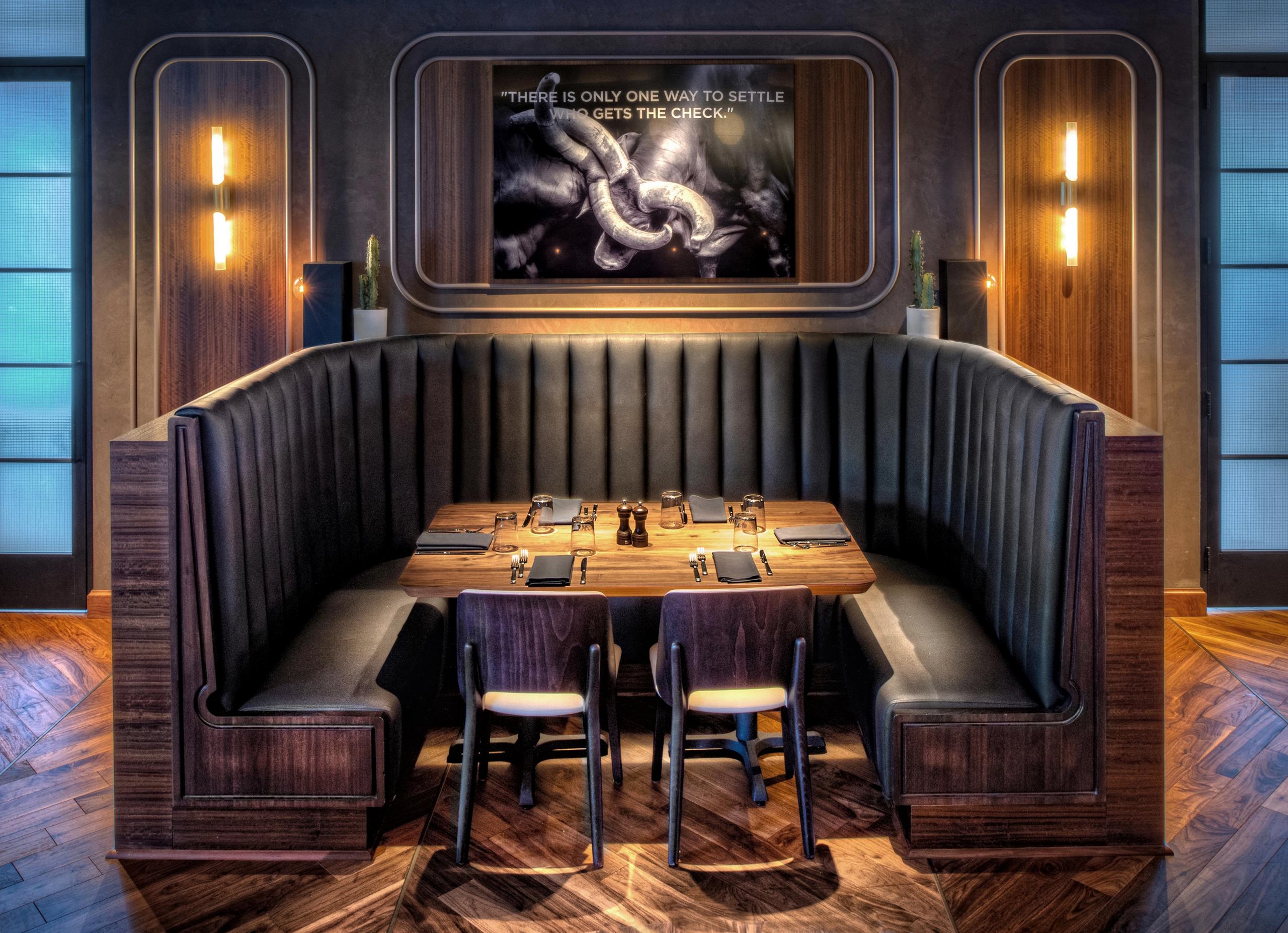 Baldamar Restaruant - Brushed American Walnut Natural | Kentwood Flooring