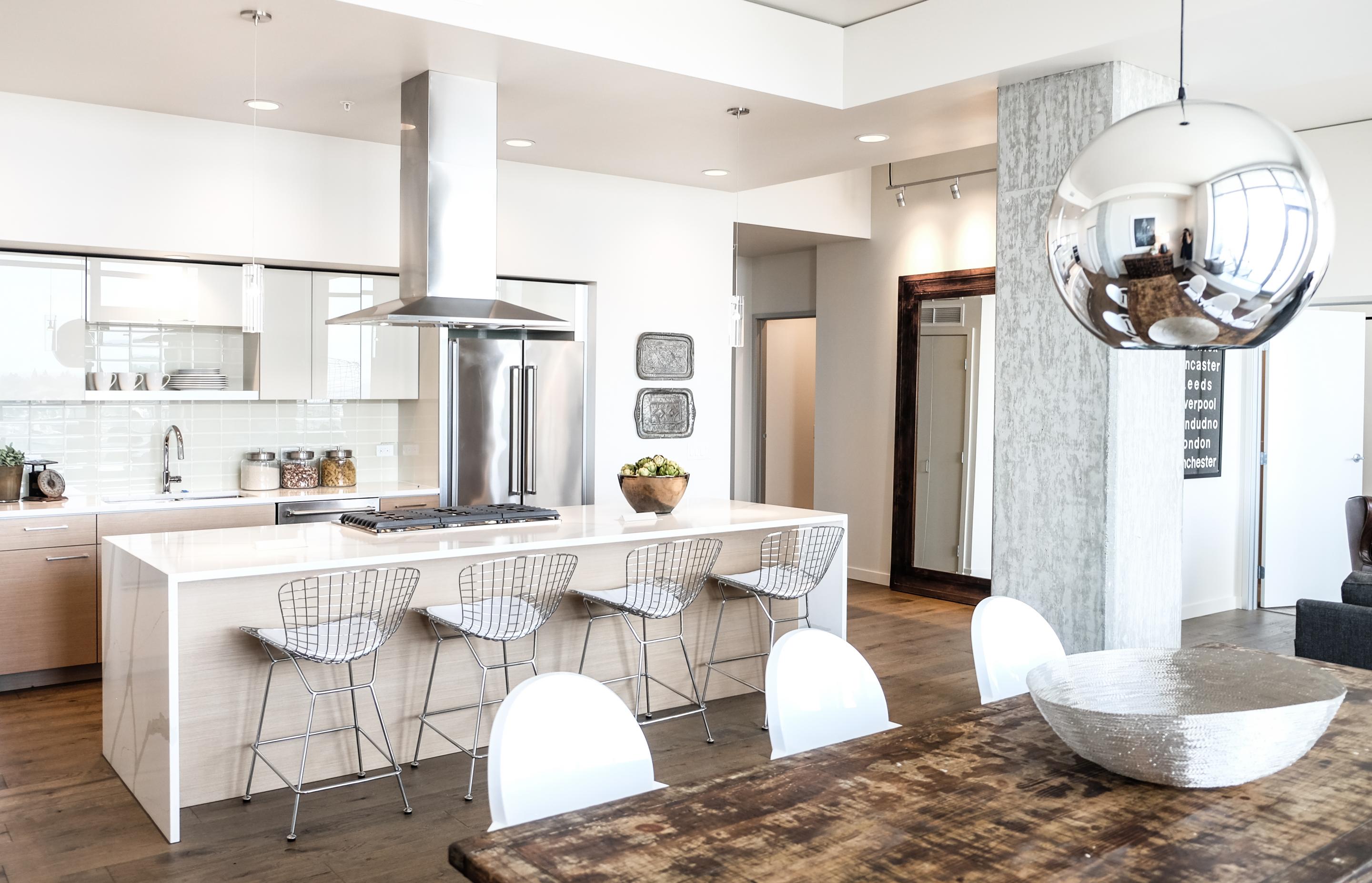 Kinects Tower Penthouse - Brushed Oak Bainbridge | Kentwood Flooring