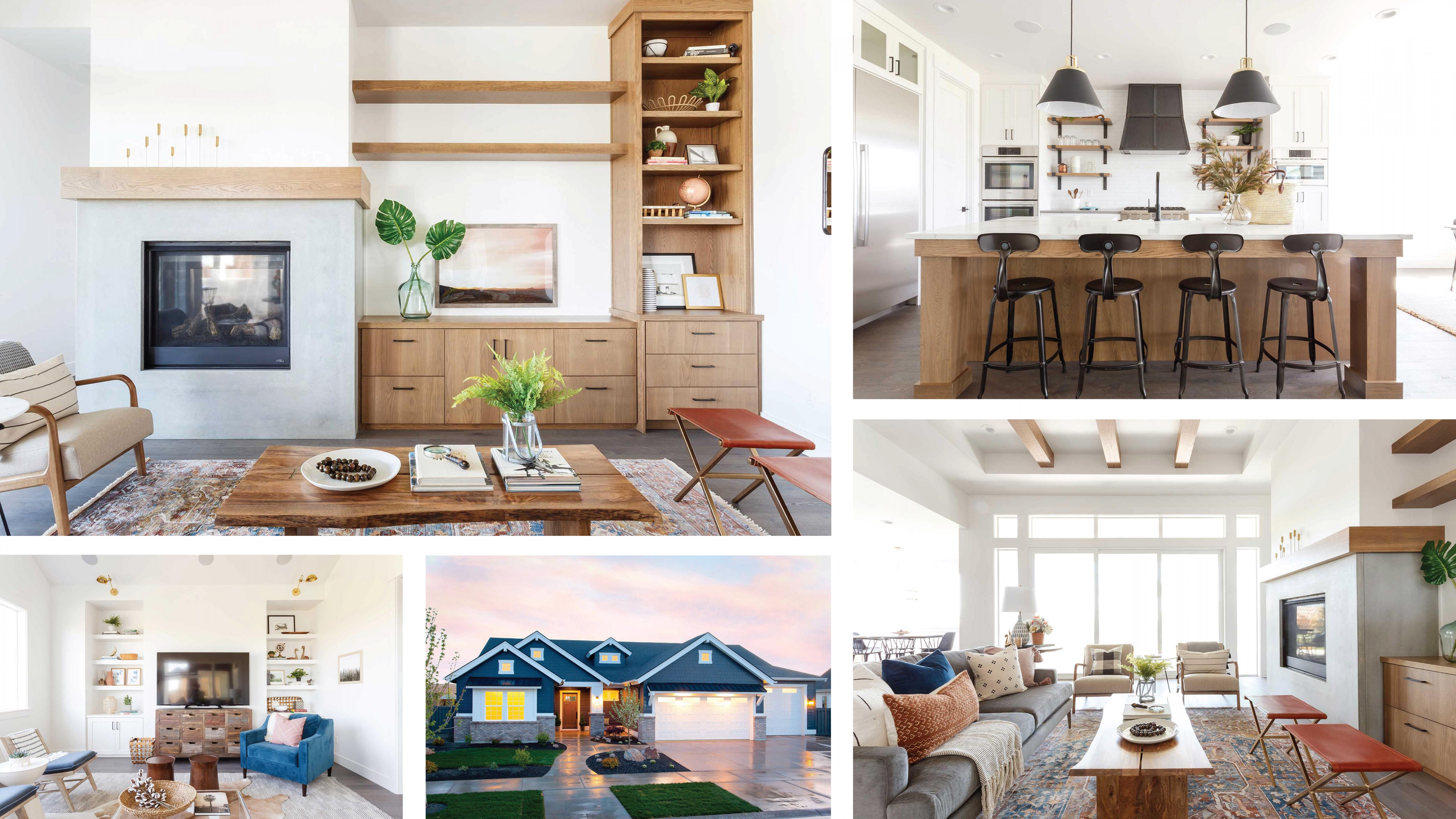 Brushed Oak Newcastle Shines In The Emerald Model Home | Kentwood Flooring