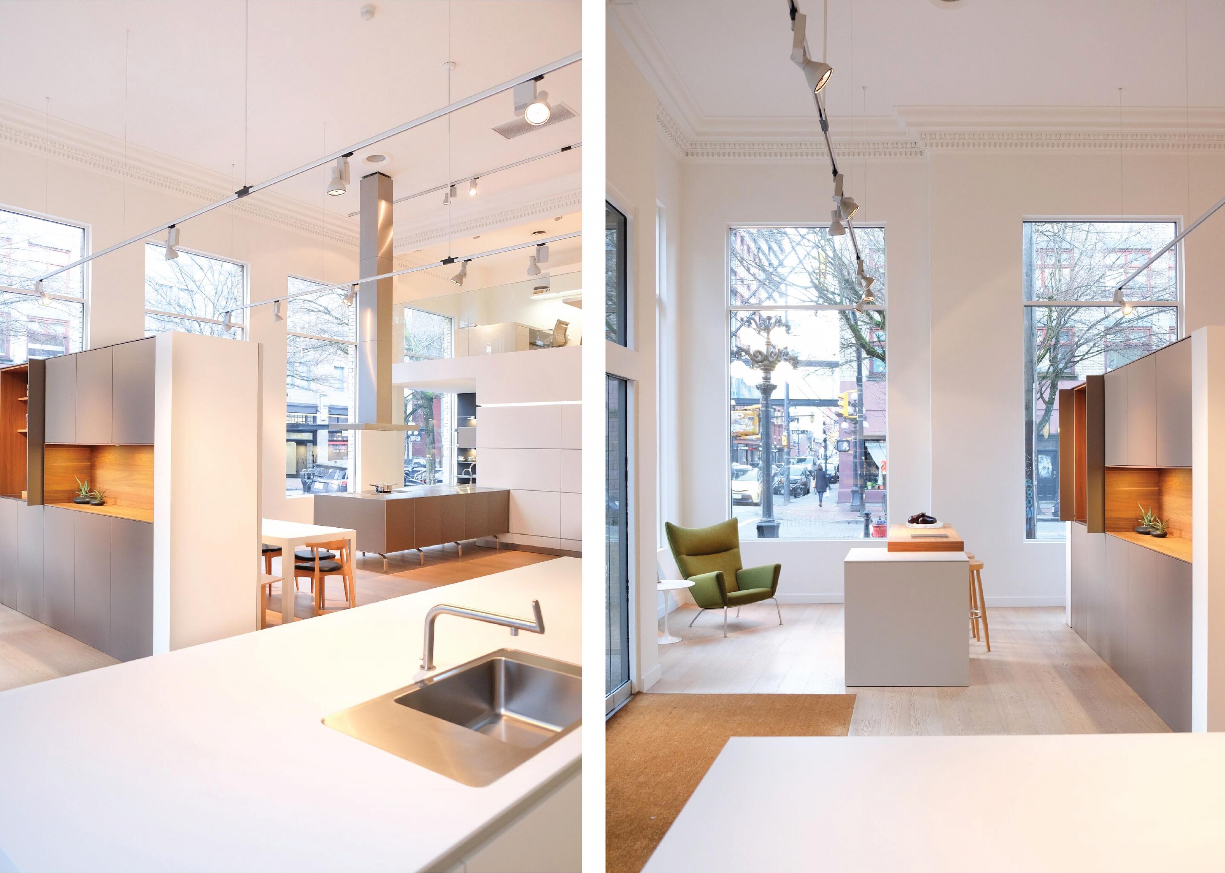 Bulthaup Showroom - Brushed Oak Sanderson | Kentwood Flooring